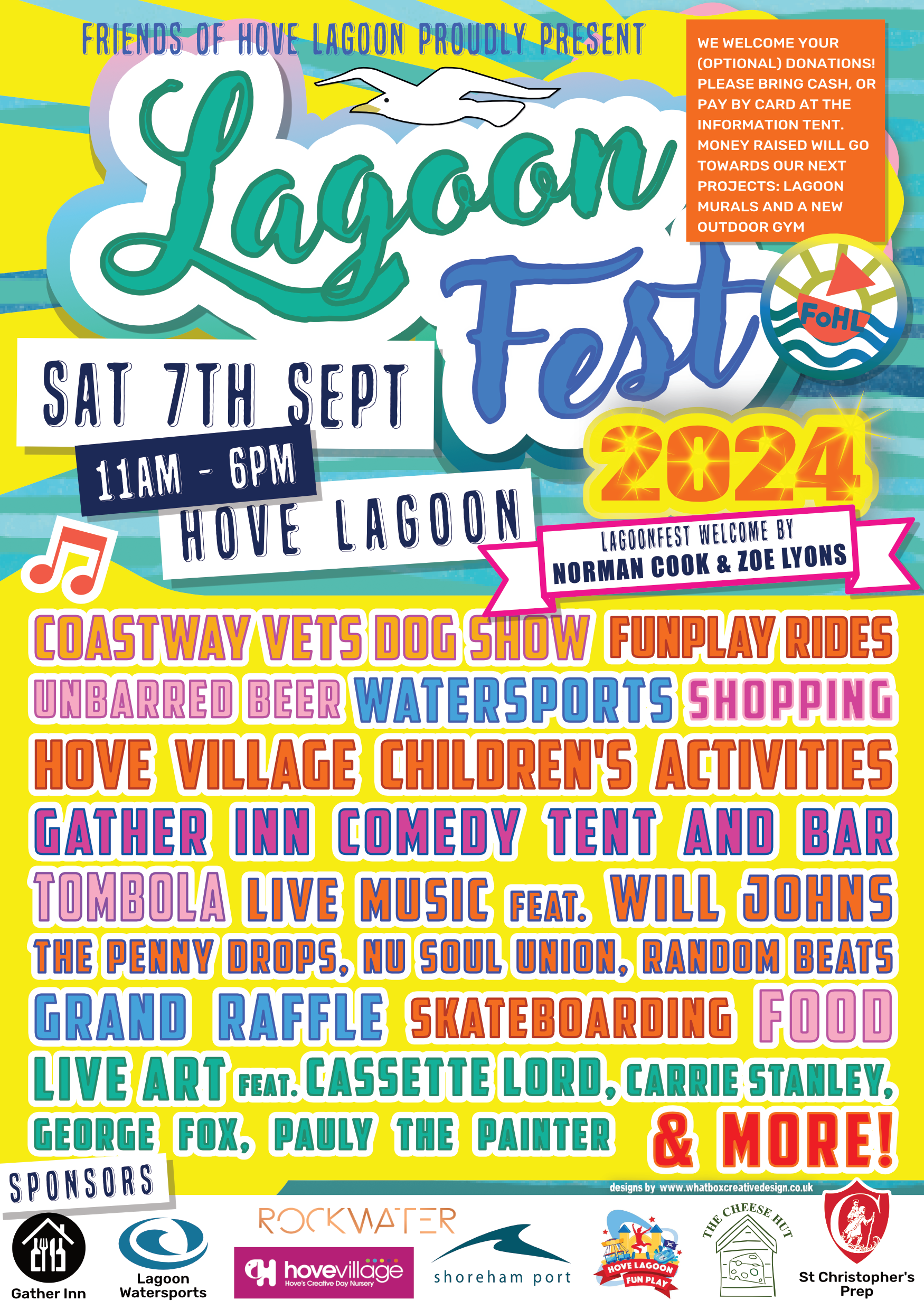 LagoonFest 2024 – Friends of Hove Lagoon